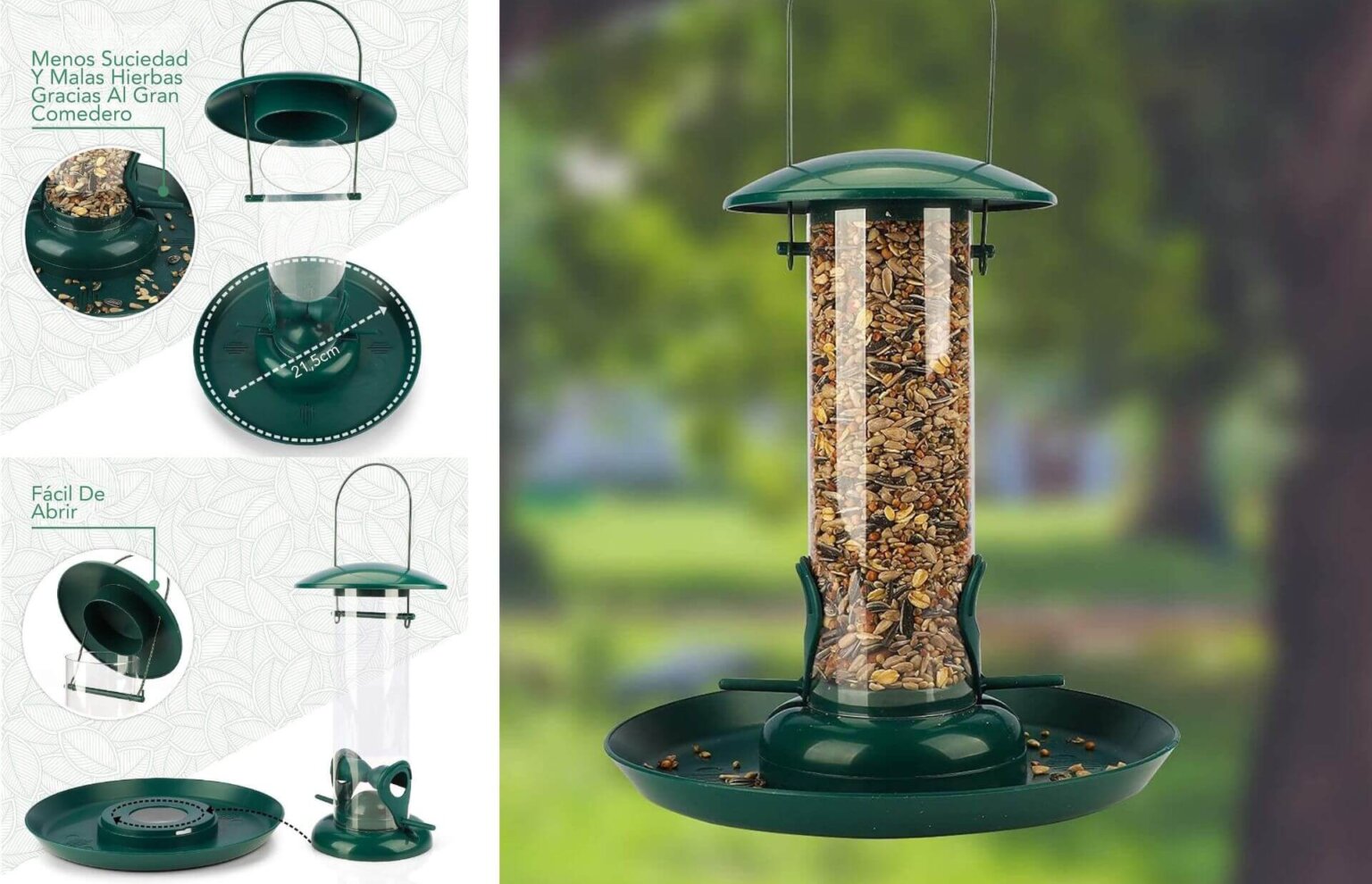 Los 35 mejores comederos para pájaros y aves - Mis animales